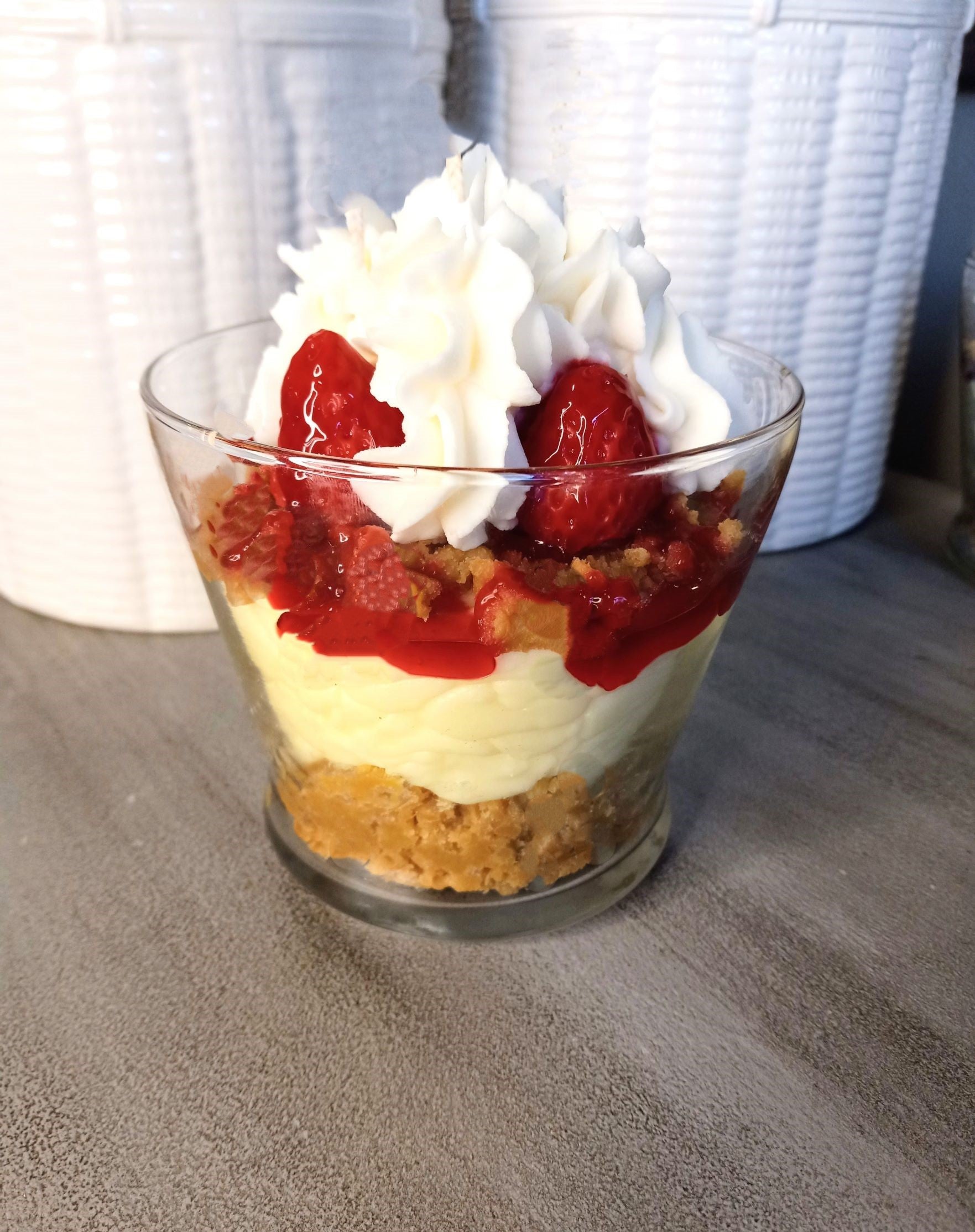 Strawberry Cheesecake Parfait Candles – Buffy's Home